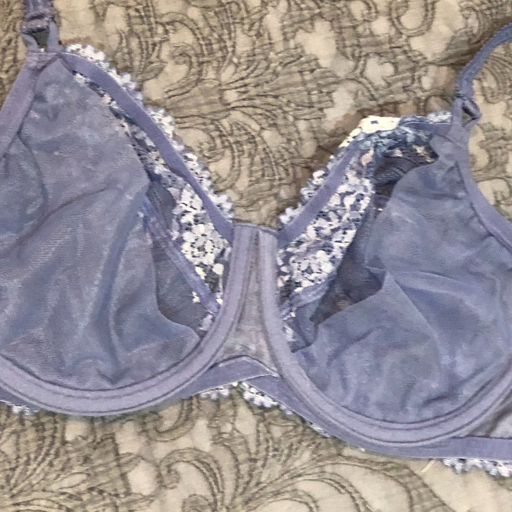 Wacoal Embrace Lace Underwire Bra Size 36ddd - Gem